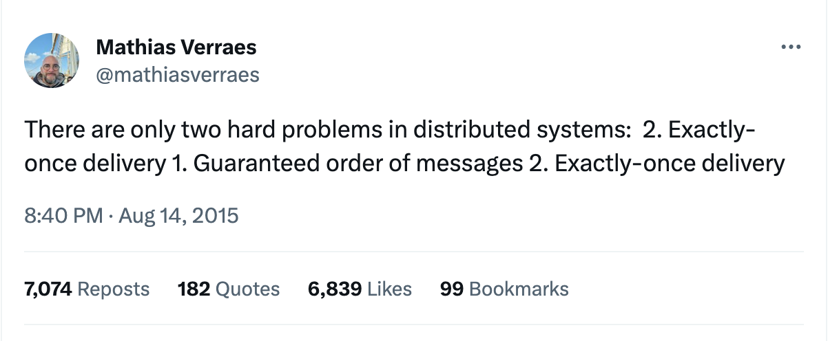 Saga patterns in Akka (part 3) - exactly-once delivery with deduplication