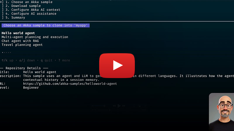 Demo: Akka [code init] feature